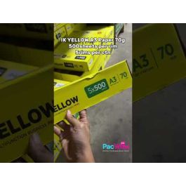 A3 Paper/IK Yellow/Indah Kiat/A3 Kertas 80gsm/A3 Kertas 70gsm/Copier ...