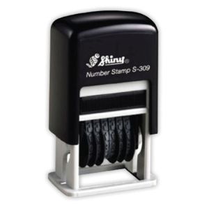 Shiny Numbering Chop S-309