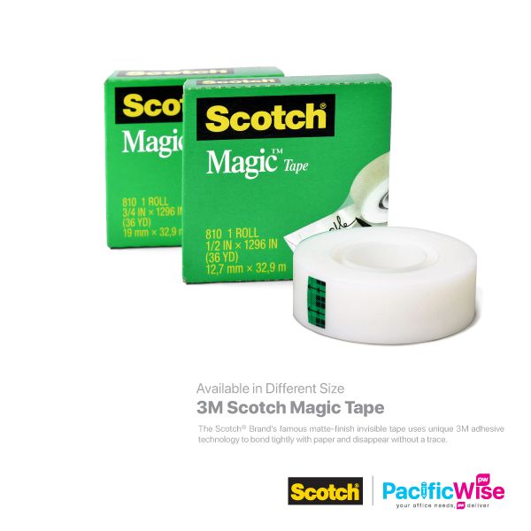 3M Scotch Magic Tape | Buy Tape Product Online | Pacific Wise