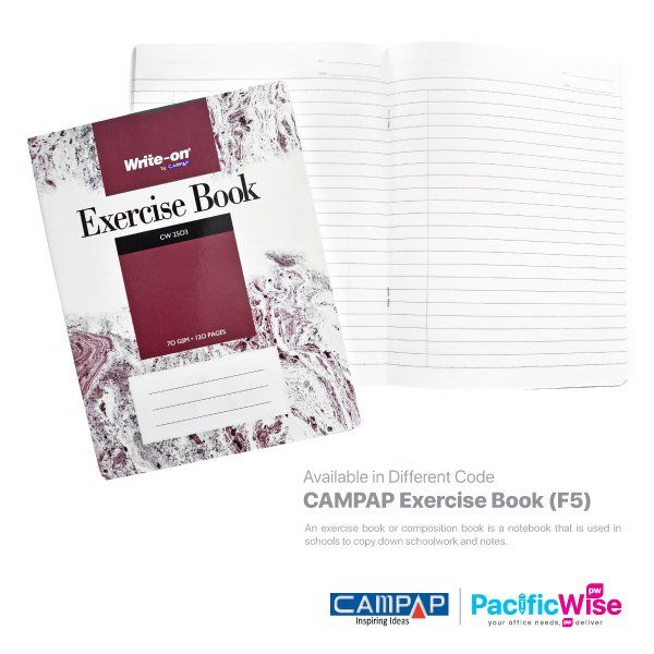 CAMPAP Exercise Book (F5) | Buy Exercise Book Online | Pacific Wise