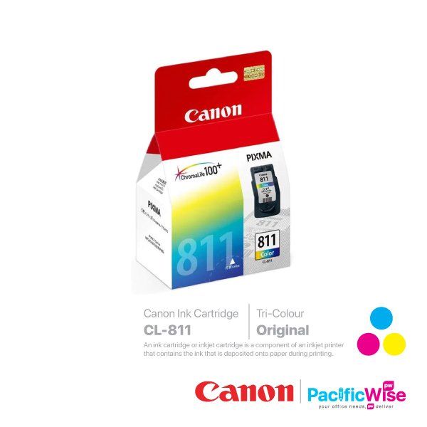 Canon Ink Cartridge CL-811 Tricolour (Original) | Buy Canon Ink ...