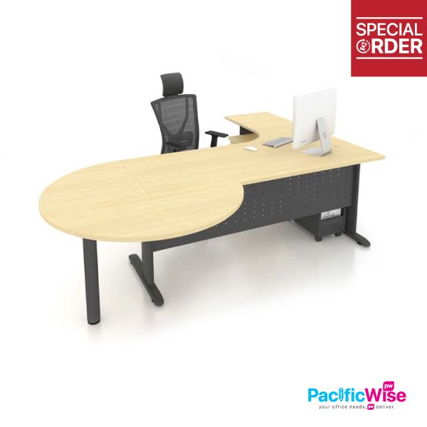 Office Table/Eustoma Concept/Meja Office/Meja Eksekutif/Executive Table/Office Desk/L Shape ...