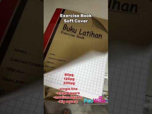 Soft Cover Exercise Book | Buy Exercise Book Online | Pacific Wise