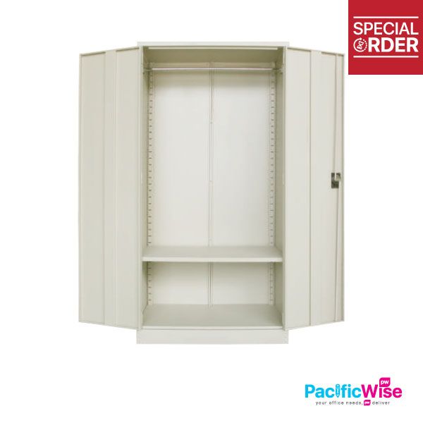 Office Cabinet/Full Height Wardrobe With Steel S200/Almari Pakaian ...