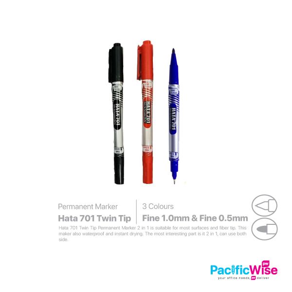 Hata/Permanent Marker/Penanda Kekal/Writing Pen/701 Twins Trip | Buy ...
