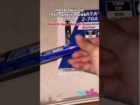 Permanent Marker/Hata/2-70A/2-500A/Penanda Kekal/Twin Tip/Duo Colour ...