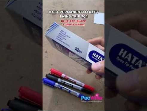Hata/Permanent Marker/Penanda Kekal/Writing Pen/701 Twins Trip | Buy ...