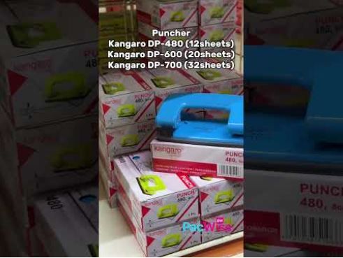 Kangaro Puncher DP-600/520 (1~20 Sheets) | Buy Puncher Online | Pacific ...