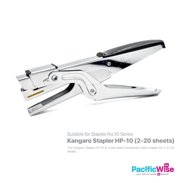Kangaro Stapler HP-10 (2~20 Sheets) | Buy Stapler Online | Pacific Wise