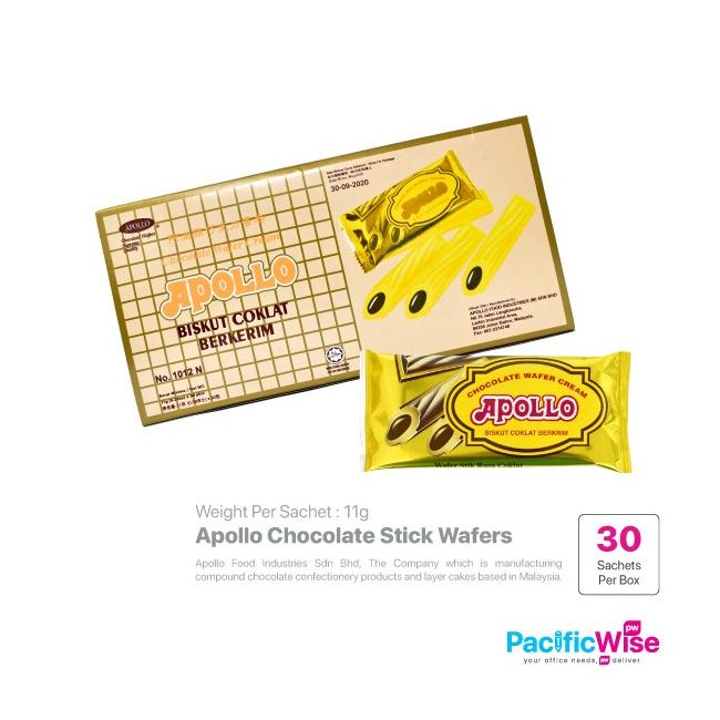 Apollo Checker Pandan Layer Cake (18g x 24sachets)