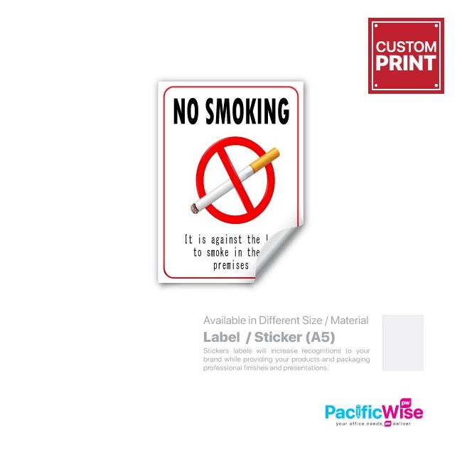 Customized Printing Label (A5)