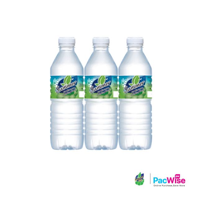 Mineral Water/Summer/Air Minum/Drinking/500ml (24 Bottles x 1 Carton)