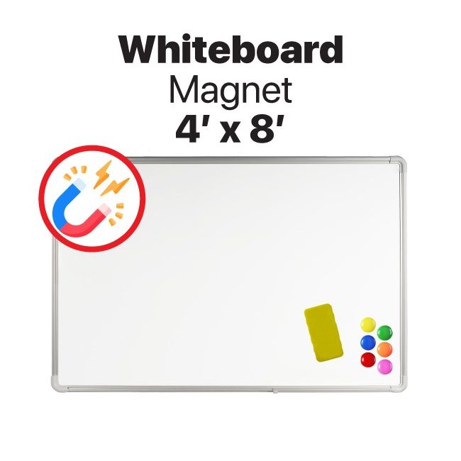 Magnetic Whiteboard 4ft x 8ft | Pacific Wise