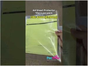 Sheet Protector Refill 305C 0.05mm (Thick) | Buy Clear Holder / Sheet ...
