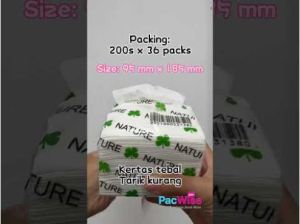 Pop Up Tissue/Nature/Tisu Pop Up/Tissue Paper/1 Ply (36 Packs x 1 ...