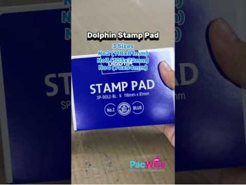 Stamp Pad/Dolphin/Pad Setem (Various Sizes) | Buy Self Inking Stamp ...