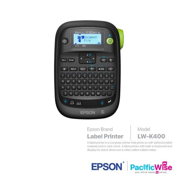 Epson Label Printer Labelworks (LW-K400) | Buy Labeling Printer / Tape ...