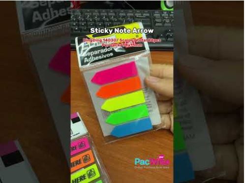 CBE Removable Sticky Flag 14029~14030 (5 Neon Colour)