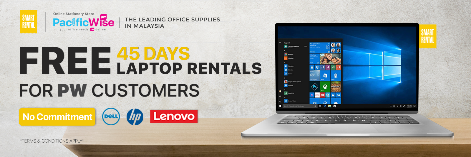 Free Laptop For 45 Days